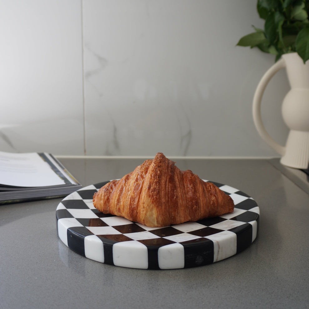 Gatsby Checkered Concave Platter/Tray – Home by Keira