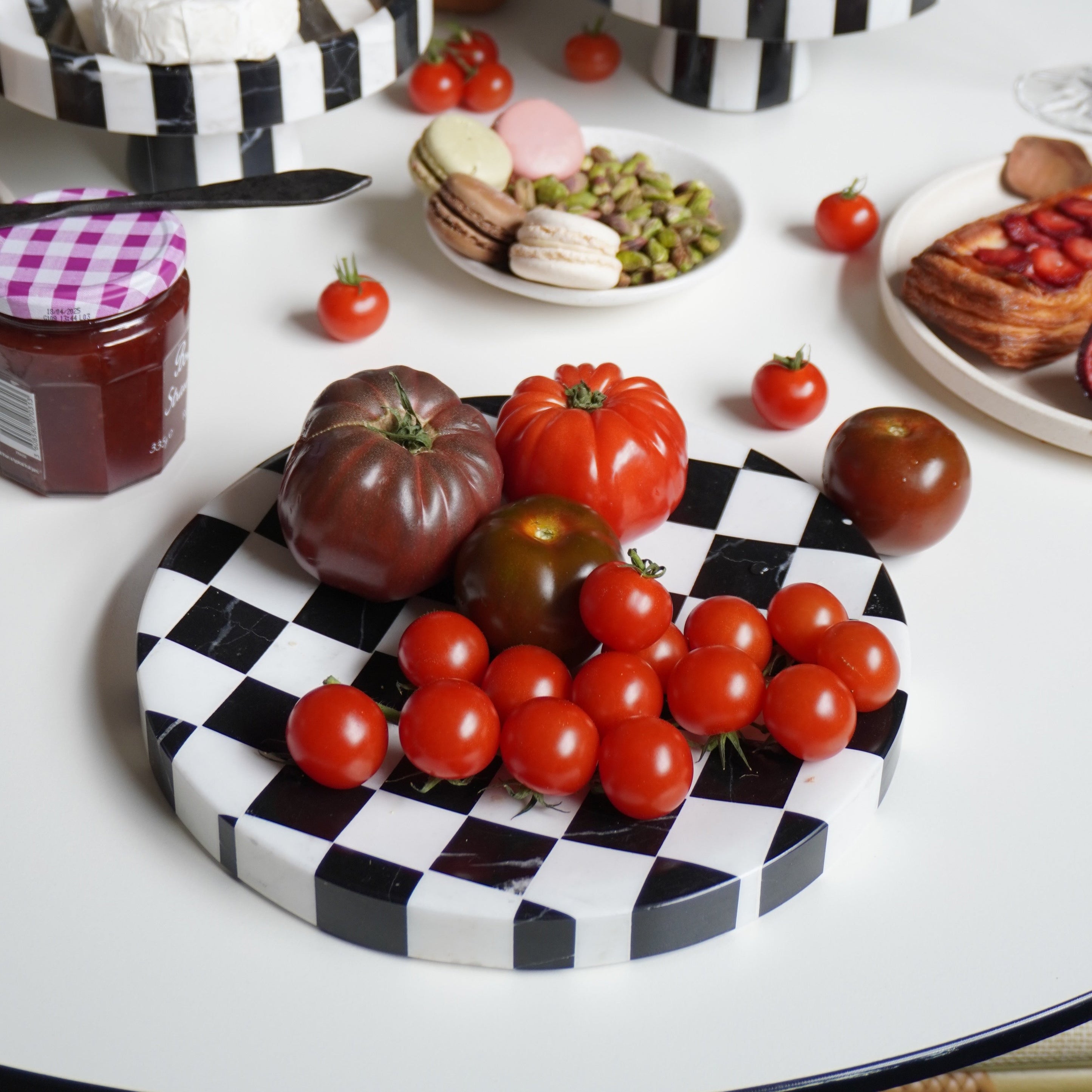 Gatsby Checkered Concave Platter/Tray – Home by Keira