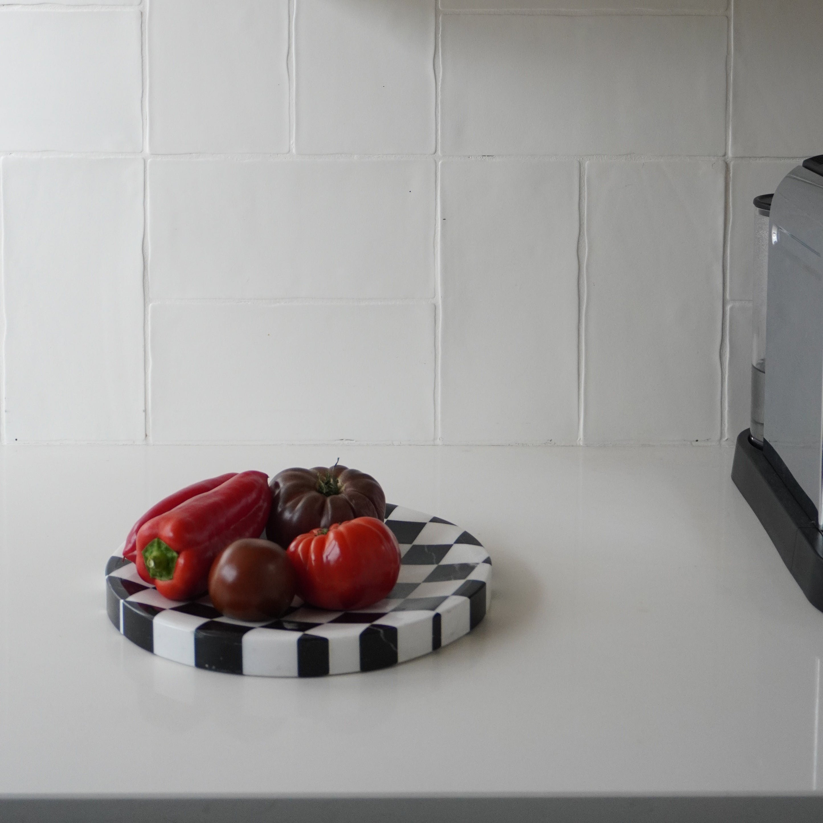 Gatsby Checkered Concave Platter/Tray – Home by Keira