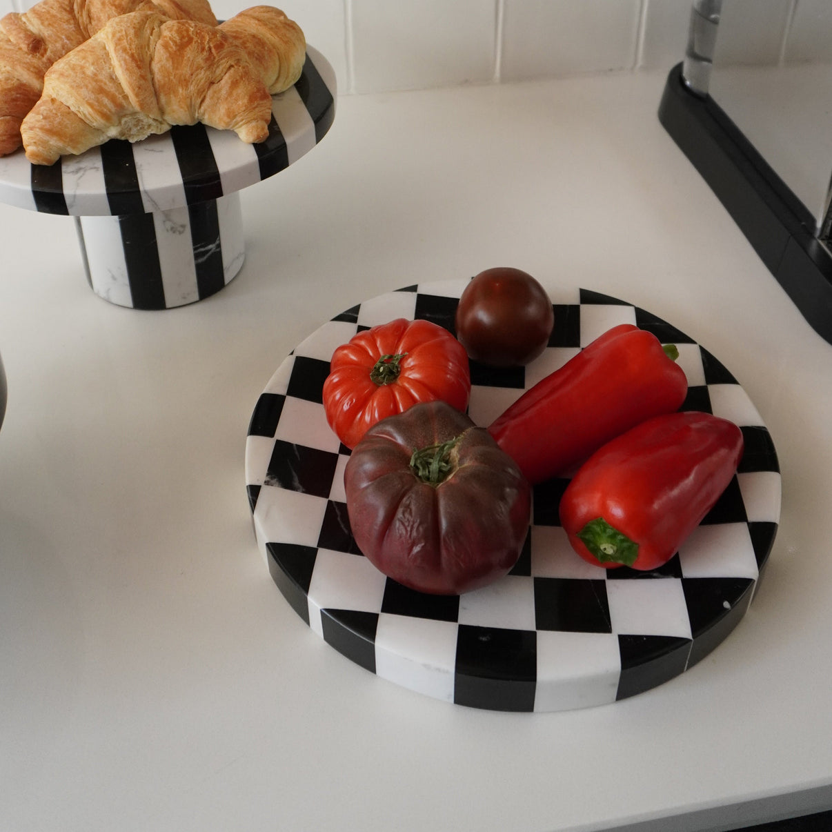 Gatsby Checkered Concave Platter/Tray – Home by Keira
