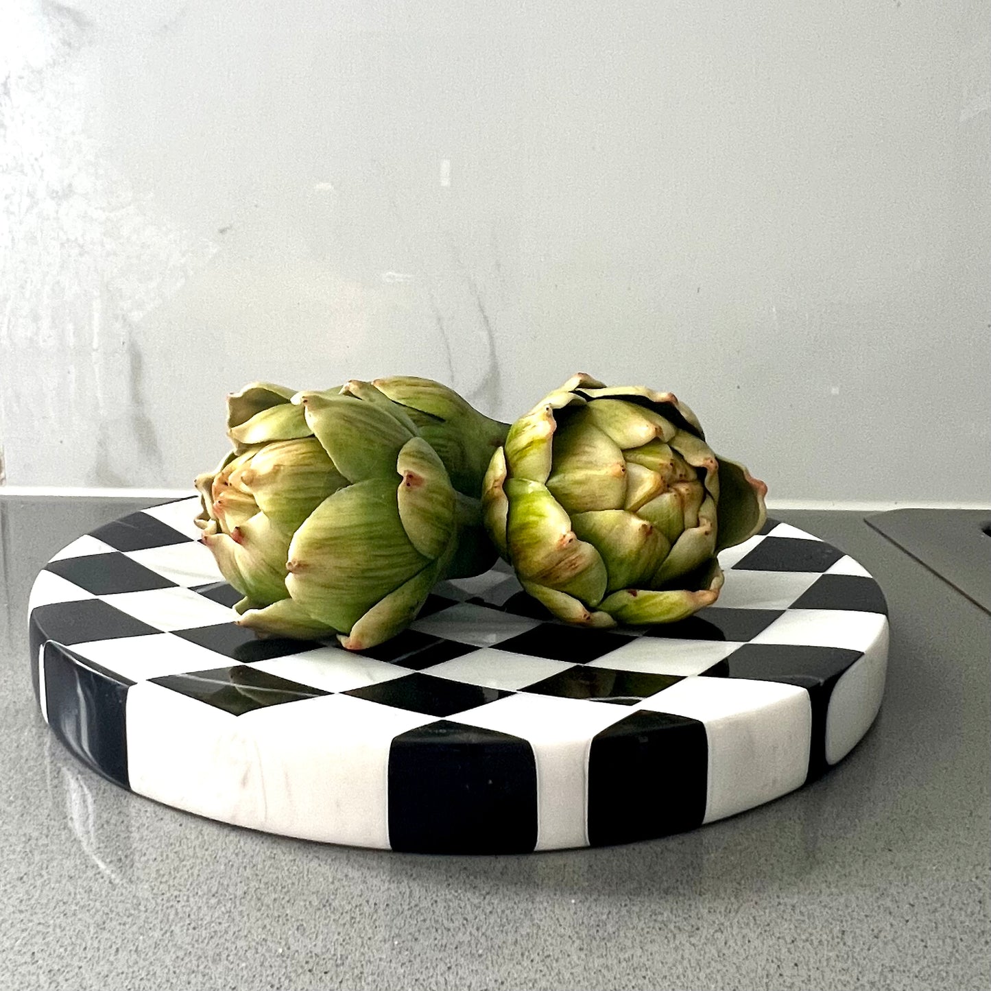 Gatsby Checkered Concave Platter/Tray – Home by Keira