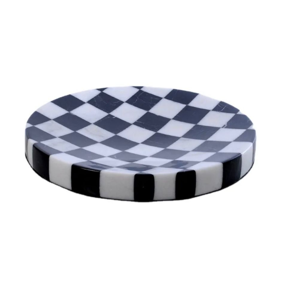 Gatsby Checkered Concave Platter/Tray – Home by Keira